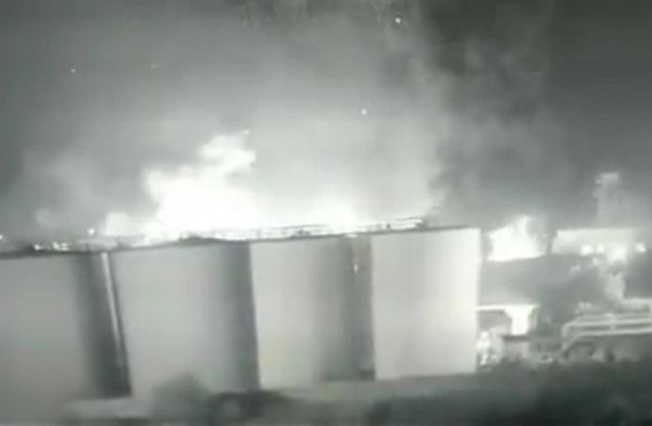Delta Wilmar terminal on fire, video — Latifundist.com